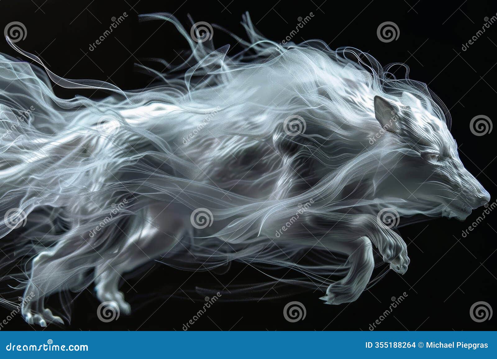 A Creature Seamlessly Transforms from One Form To Another with Fur and ...