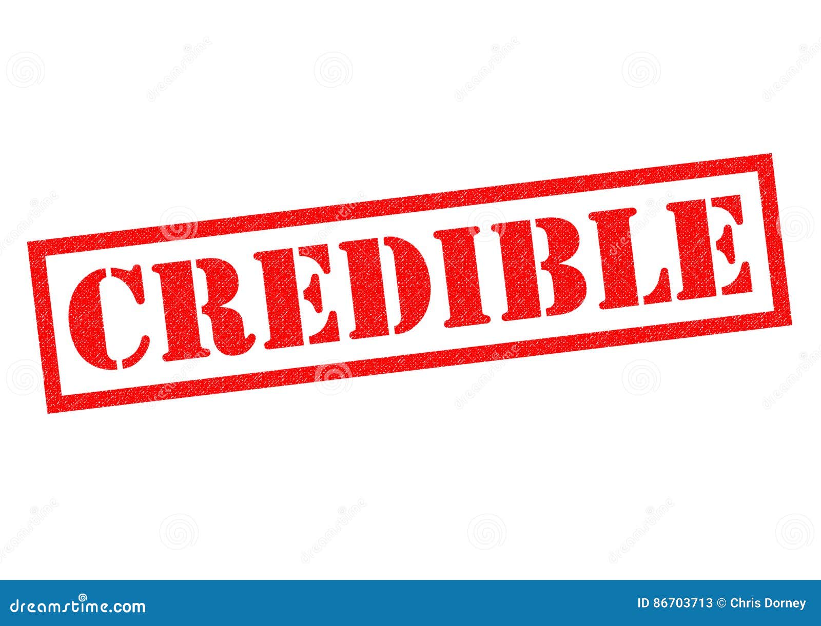 Credible ilustração stock. Ilustração de carimbado, ilustrativo - 86703713