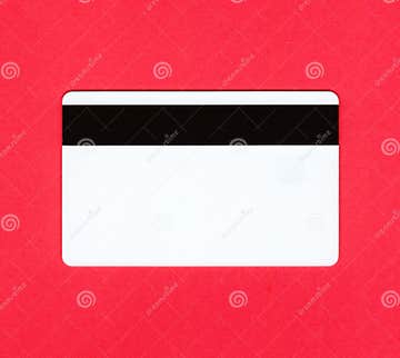 Credit card - back stock image. Image of credit, card - 2085409