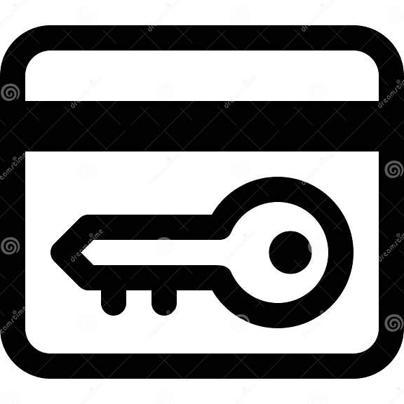 Credit Card Debit Internet Browsing Computer Mobile Padlock Key Pin ...