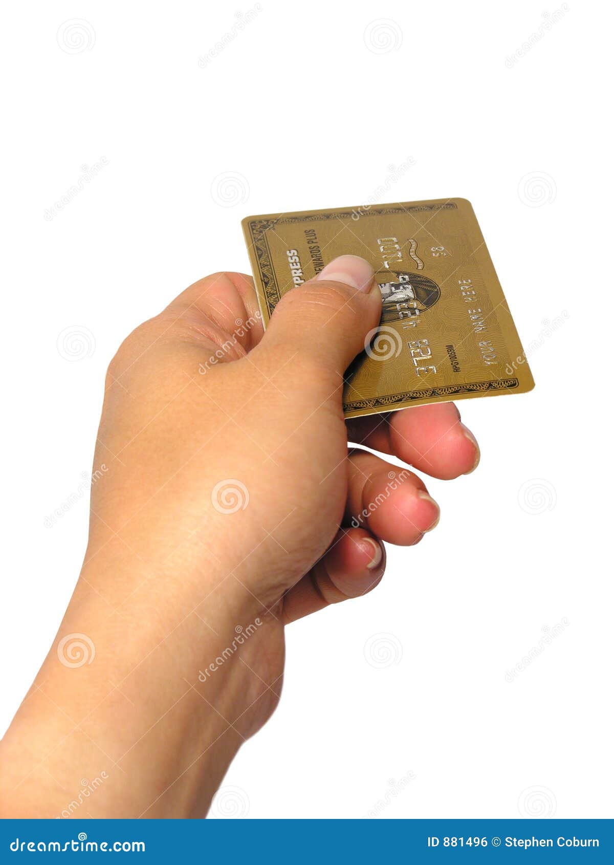 Credit Card (Fake) stock photo. Image of cash, independent - 881496
