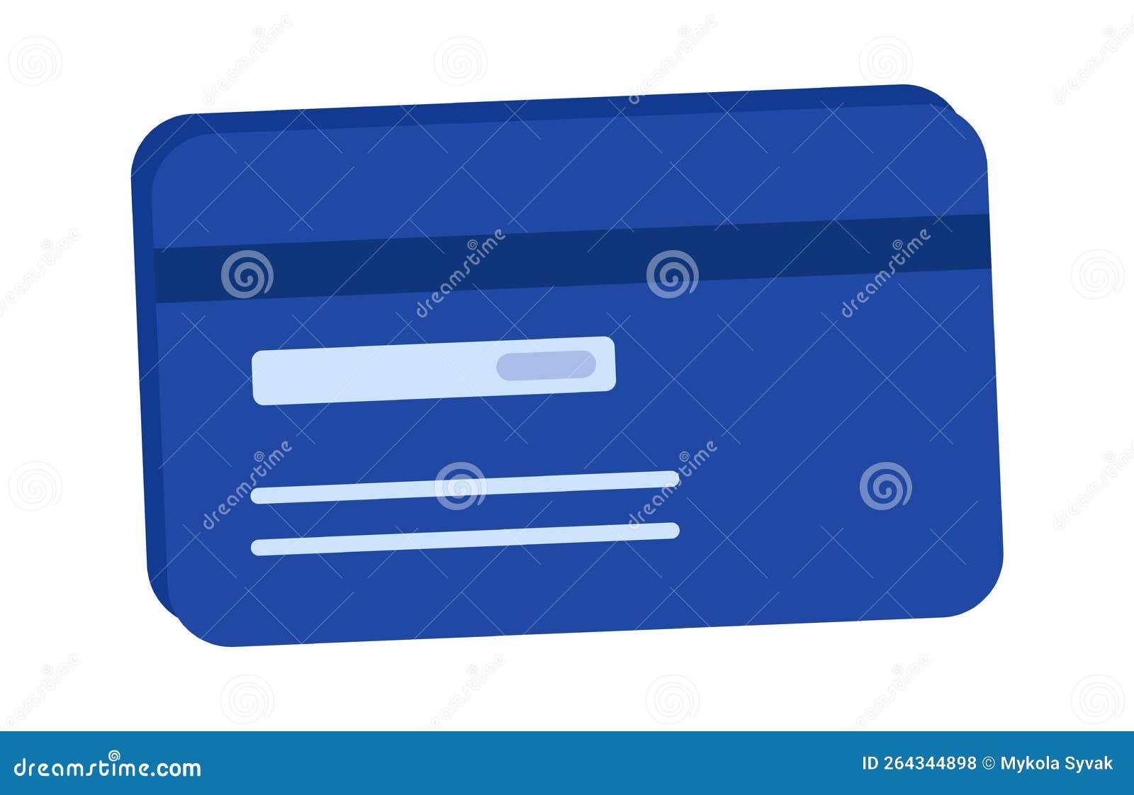 Credit Card Flat Icon Payment Terminal Digital Device Stock Vector ...