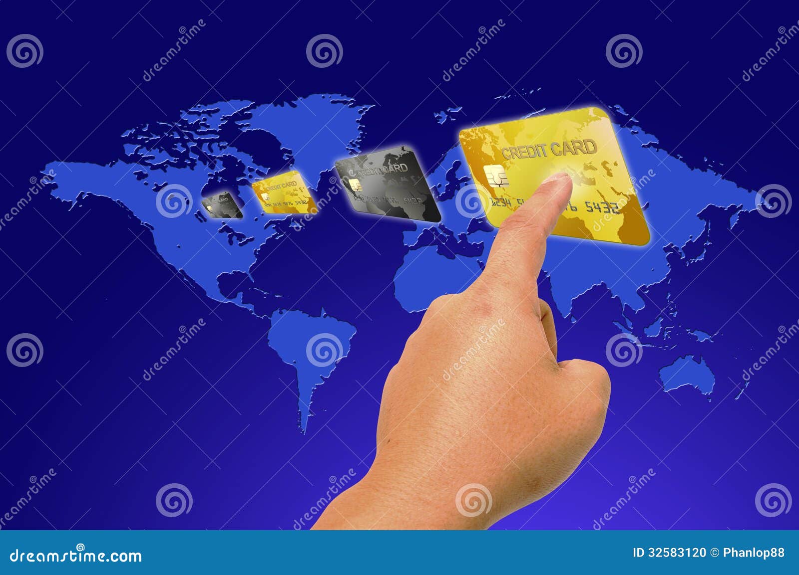 Credit card stock photo. Image of bank, human, plastic - 32583120