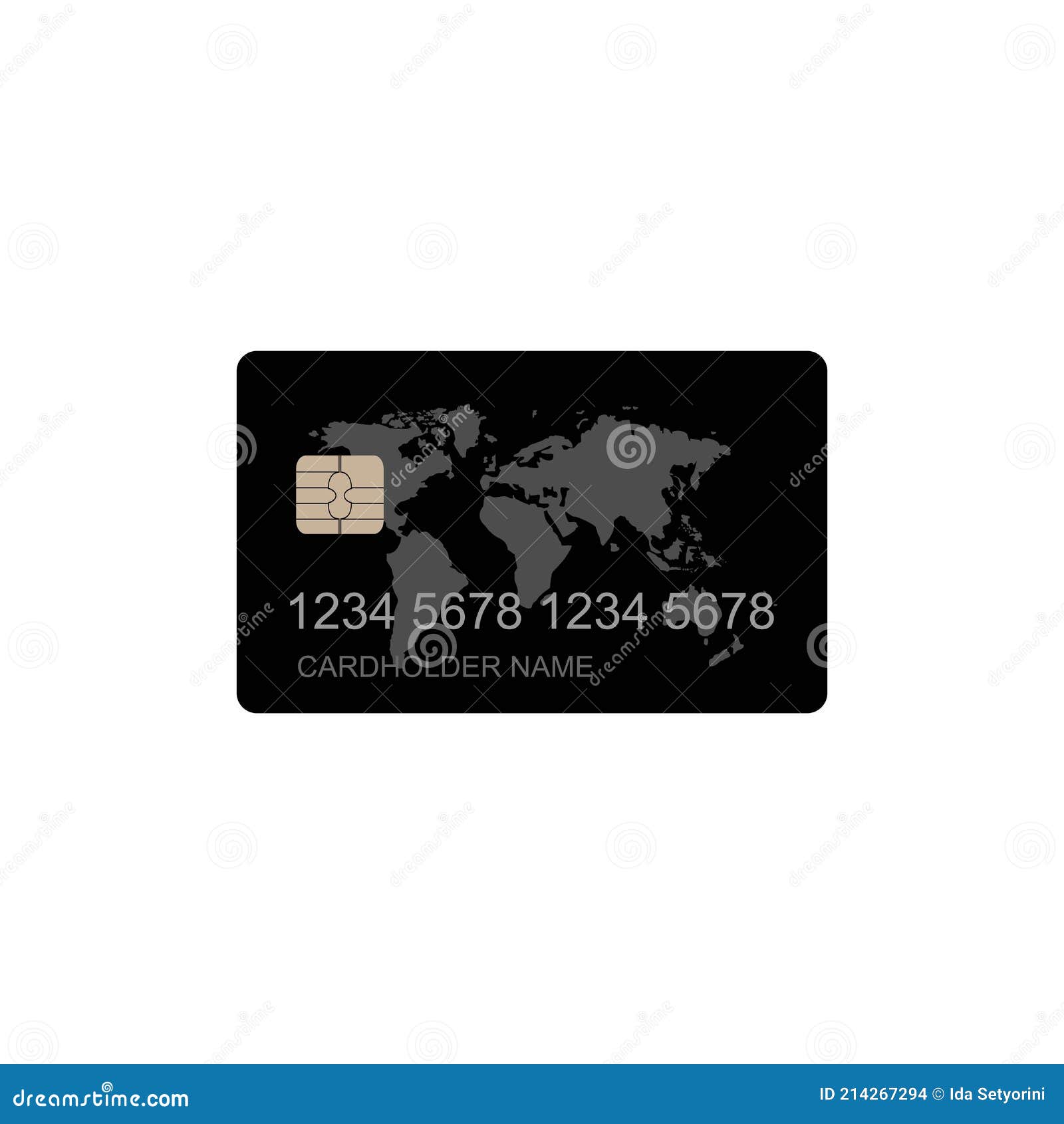 Credit card logo stock vector. Illustration of business - 214267294