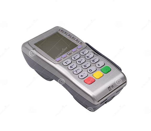 Credit card machine stock image. Image of reader, purchase - 13847321