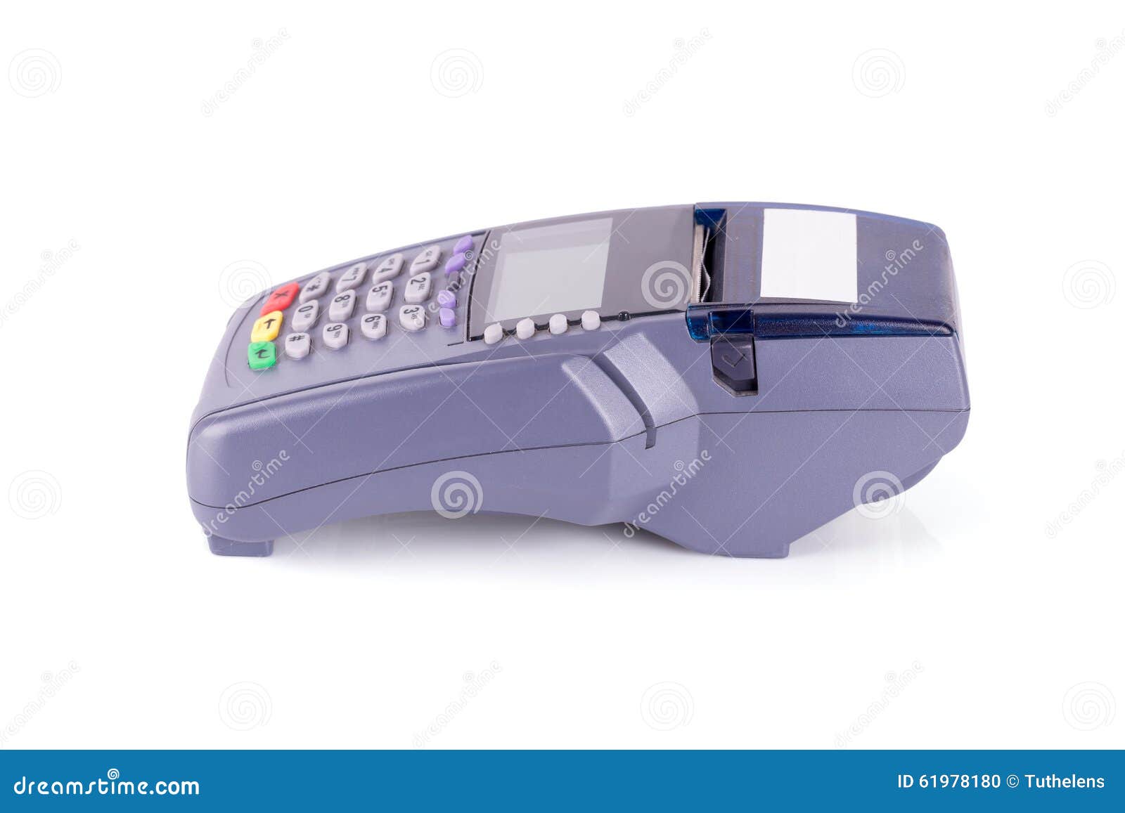 Credit card machine stock photo. Image of number, device - 61978180