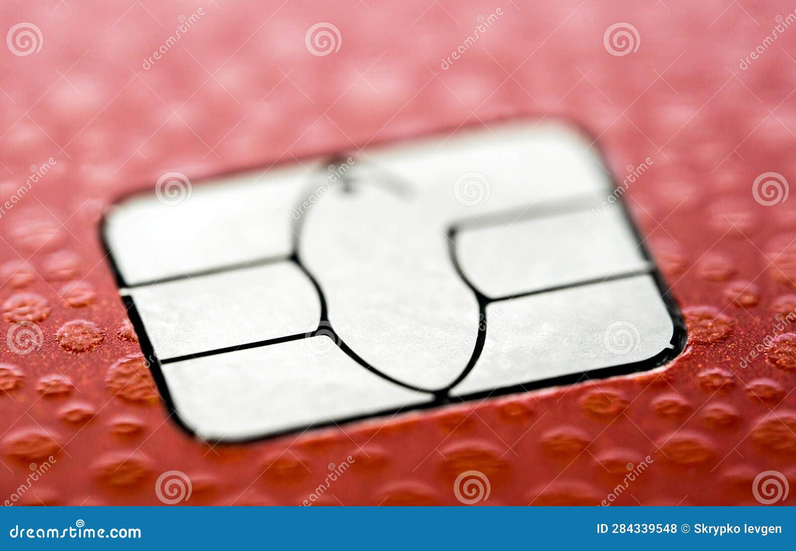 Credit card micro chip stock photo. Image of currency - 284339548