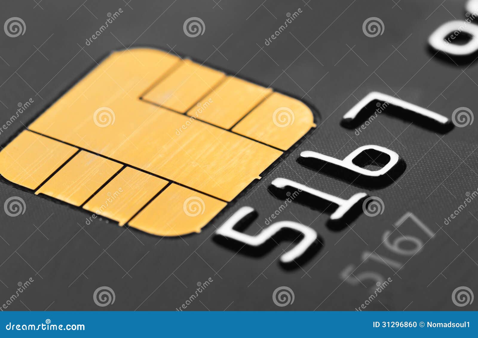 Credit card micro chip stock photo. Image of closeup - 31296860