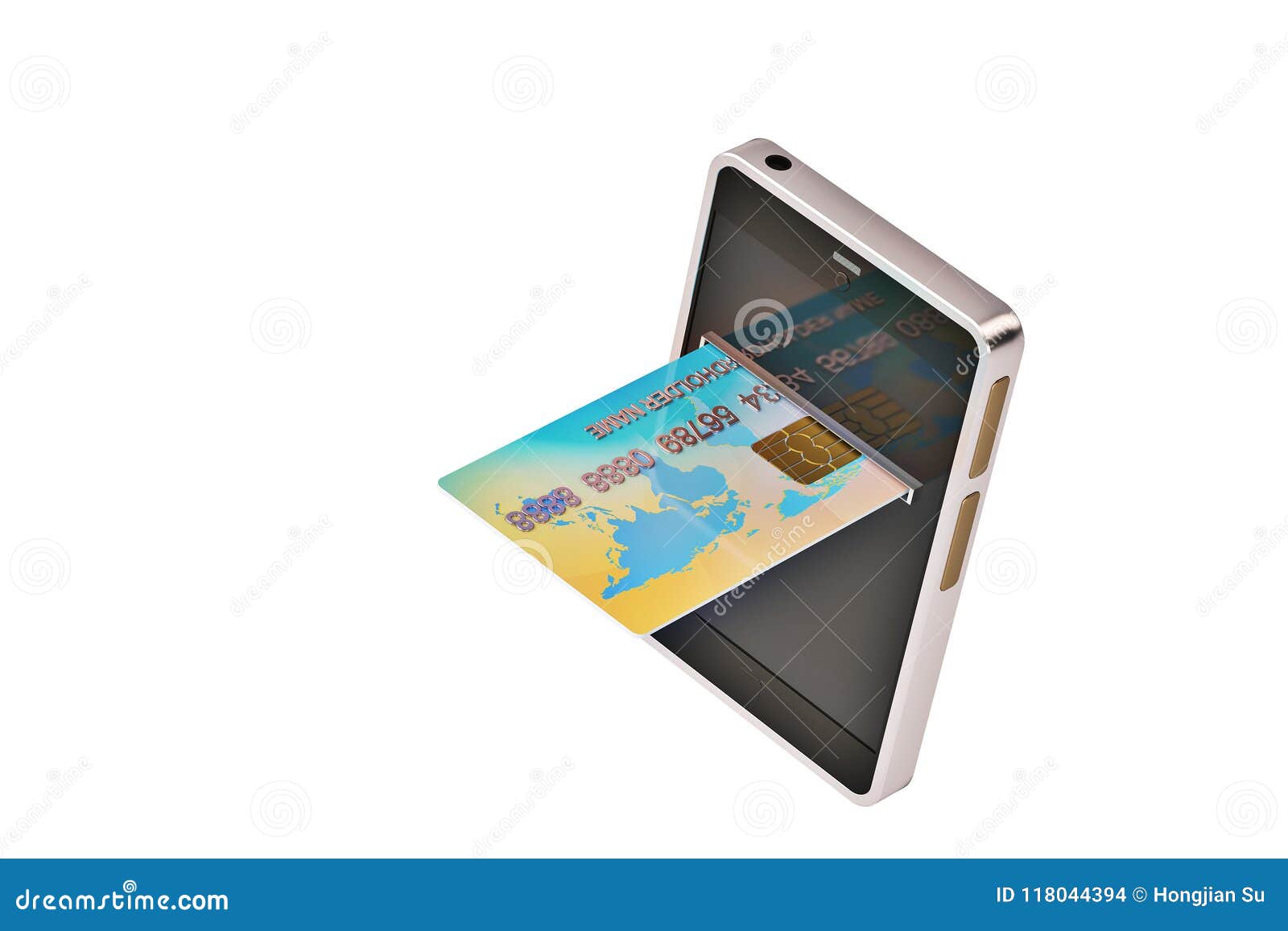3d Mobile Phone Credit Card Stock Illustrations – 4,525 3d Mobile Phone ...
