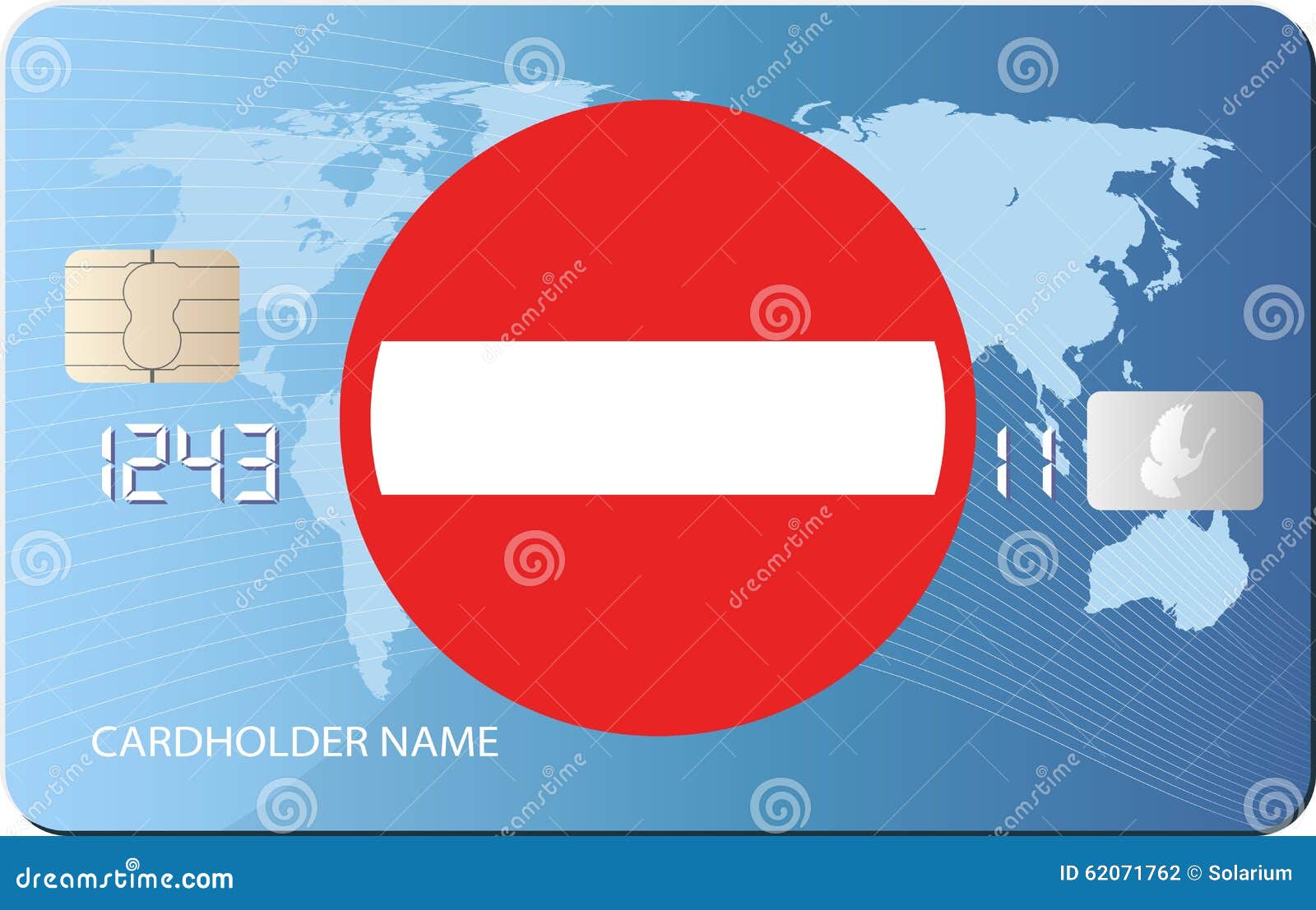 Credit card stock vector. Illustration of store, symbol - 62071762
