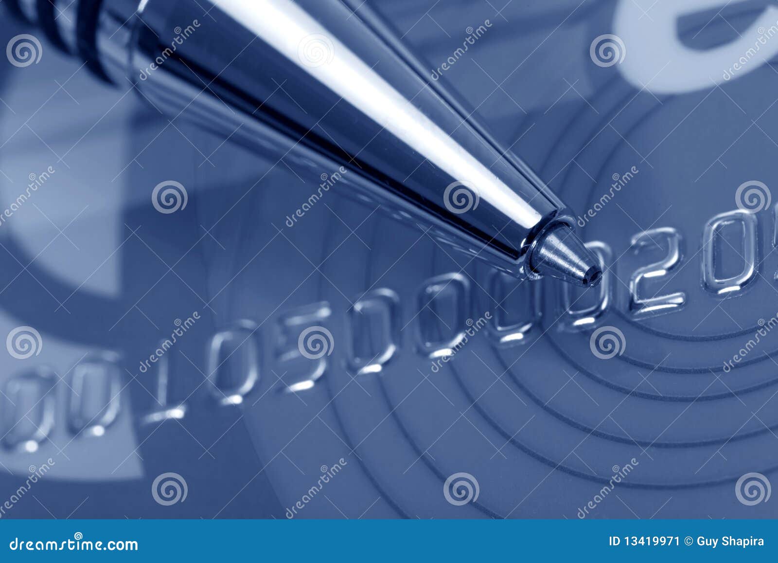 Credit card and pen stock image. Image of check, security - 13419971