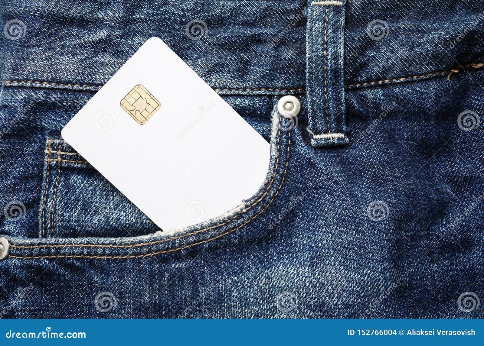 Credit card in pocket stock photo. Image of money, discount - 152766004