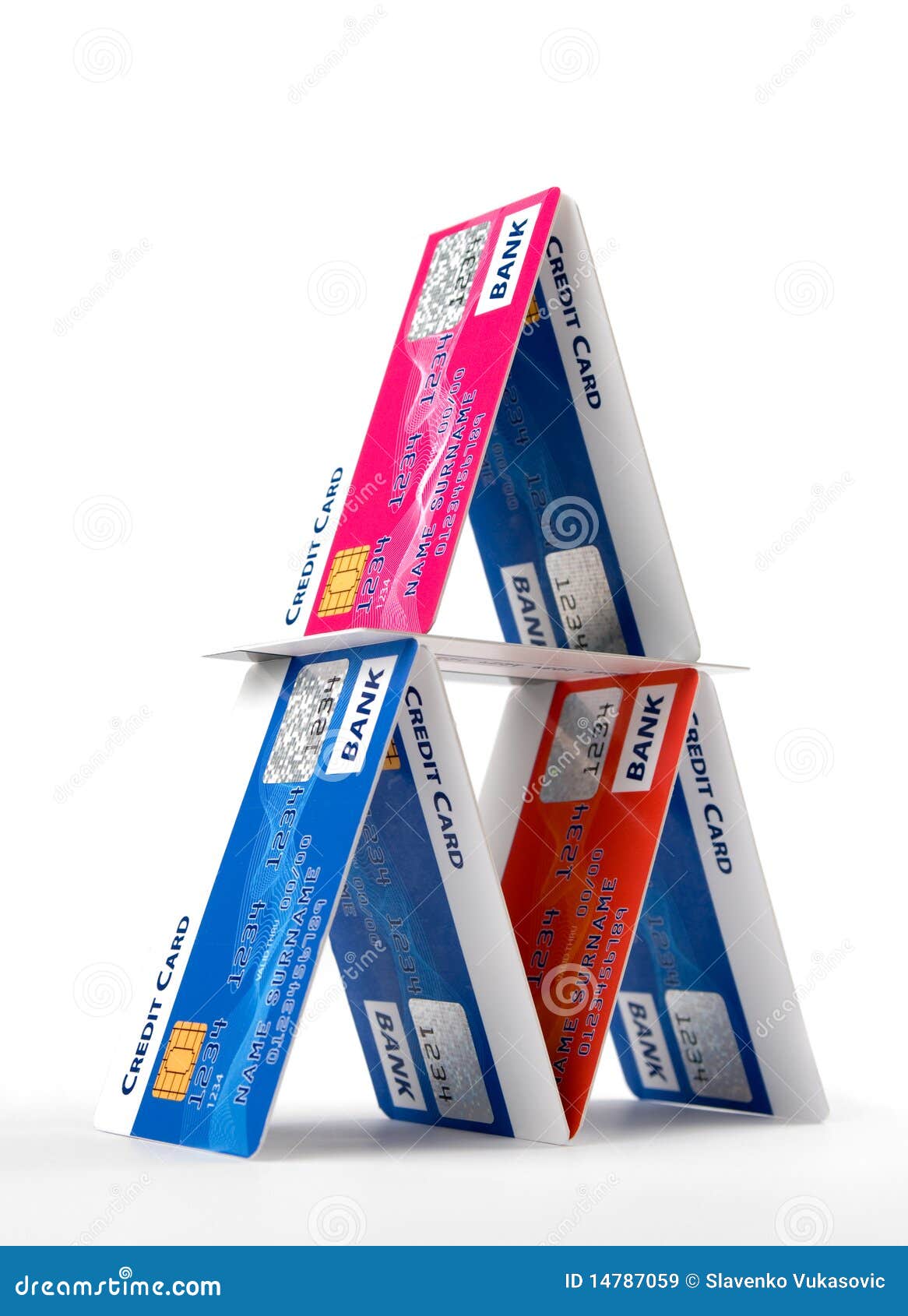 Cards Pyramid Stock Photography | CartoonDealer.com #22116062