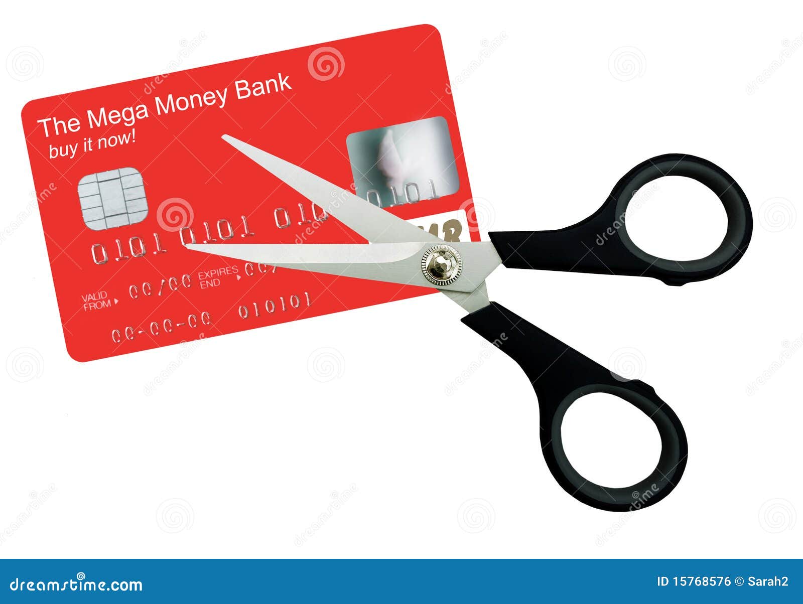 Credit Card and Scissors - Isolated Stock Photo - Image of isolated ...