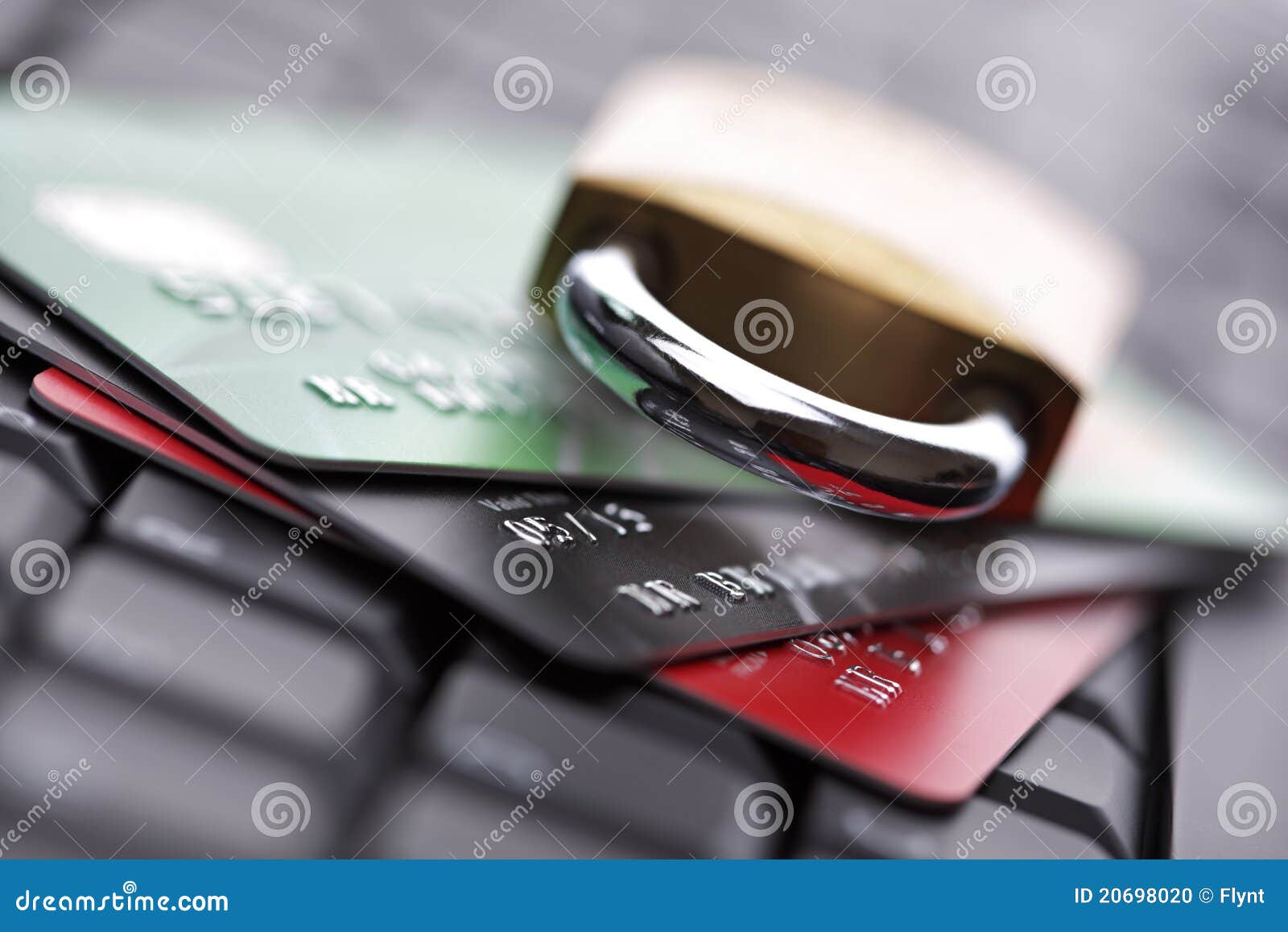 Credit card security stock photo. Image of computer, theft - 20698020