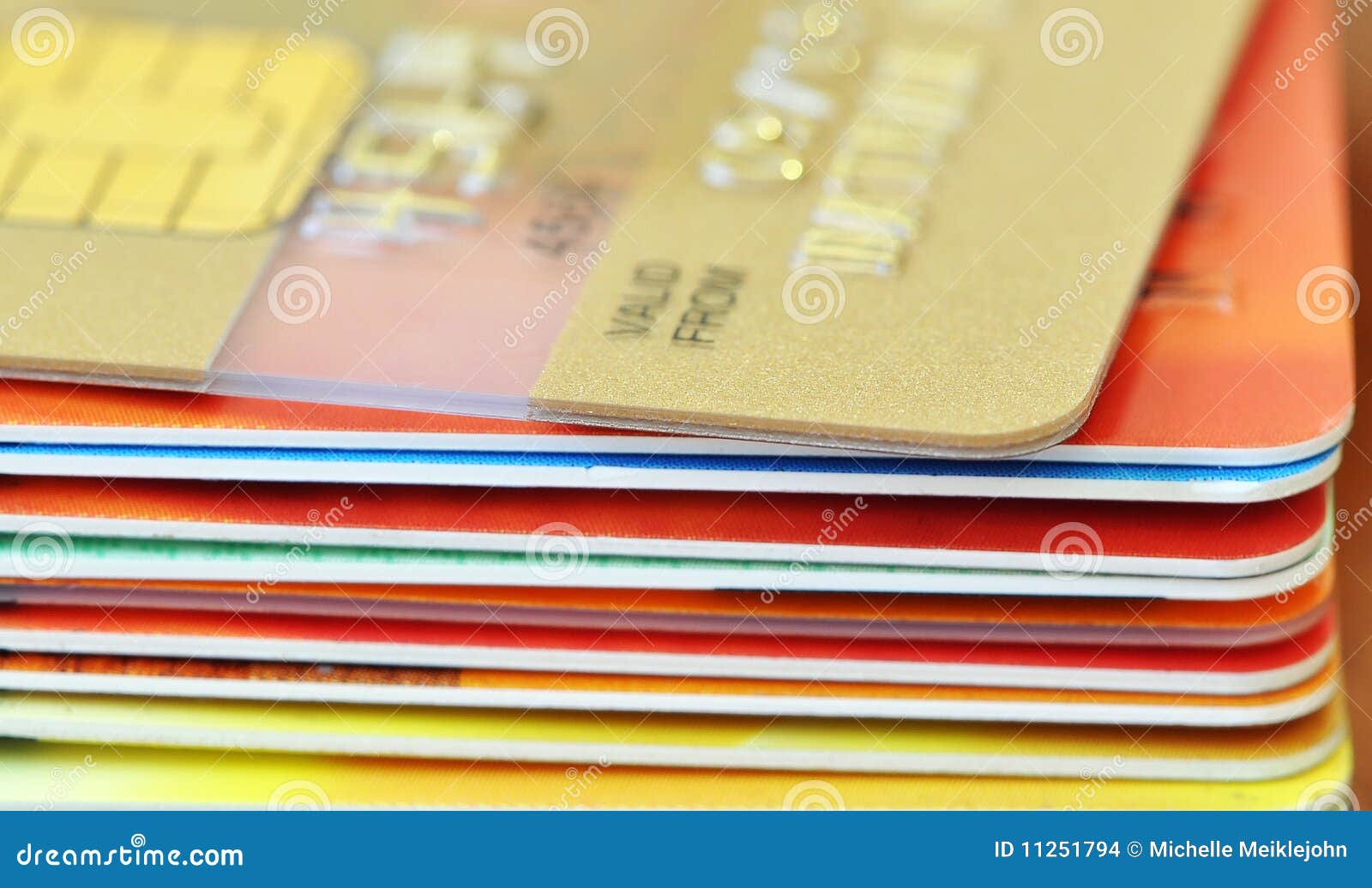 Credit Card stack stock photo. Image of crisis, bank - 11251794