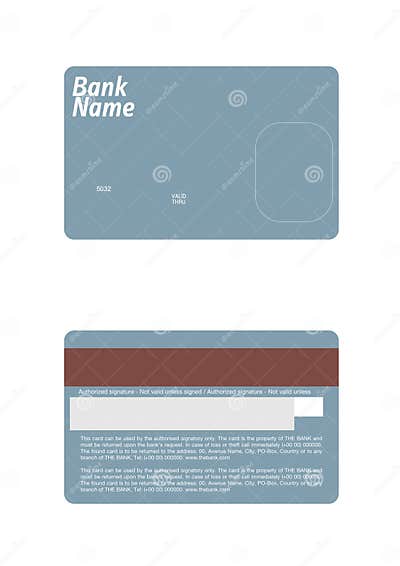 Credit card template stock vector. Illustration of banking - 9093957