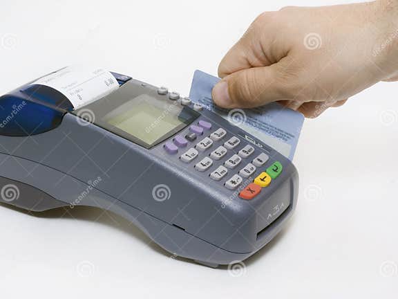 Credit card terminal stock photo. Image of bank, travel - 6278638