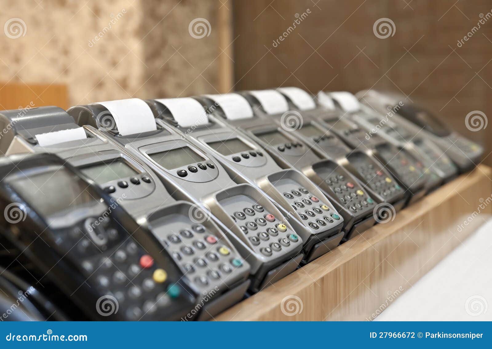 Credit Card Terminals stock photo. Image of terminal - 27966672