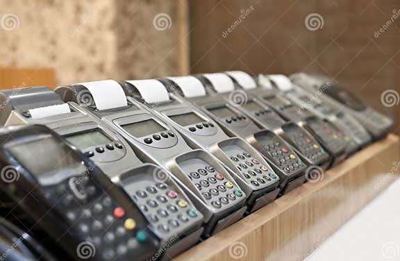 Credit Card Terminals stock photo. Image of terminal - 27966672