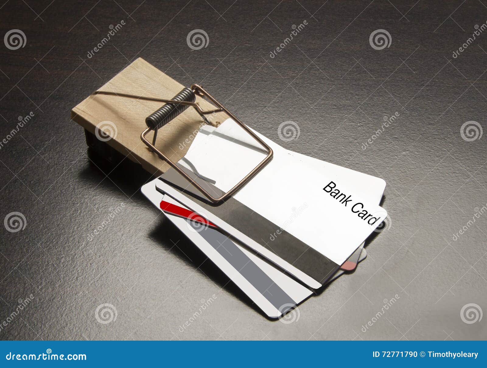 Credit Card Trap stock photo. Image of credit, banking - 72771790