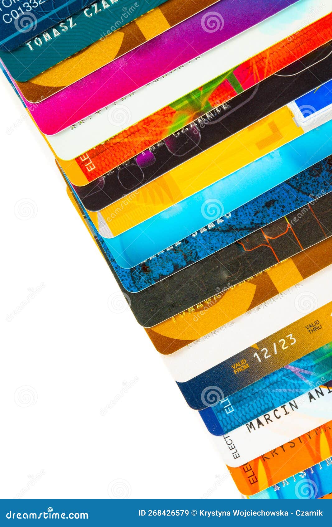 Credit Cards and Debit Cards Stock Image - Image of card, banking ...