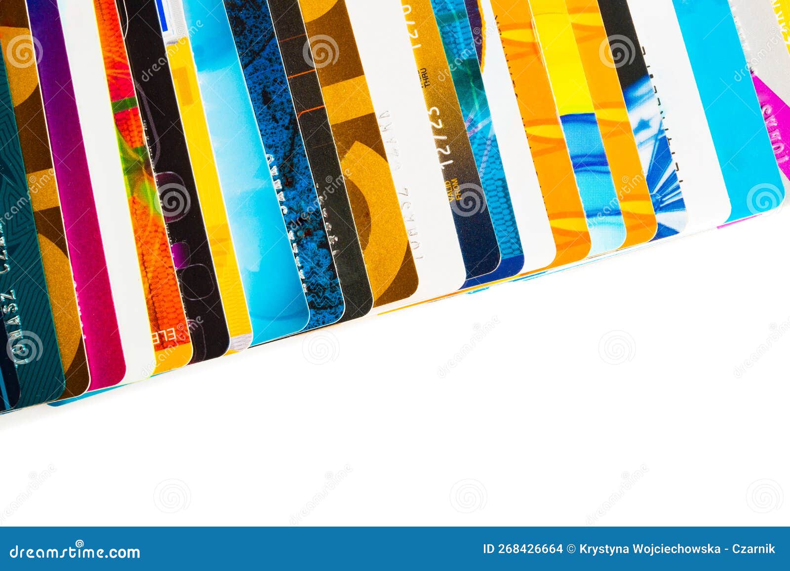Credit Cards and Debit Cards Stock Photo - Image of multiple, bankcard ...