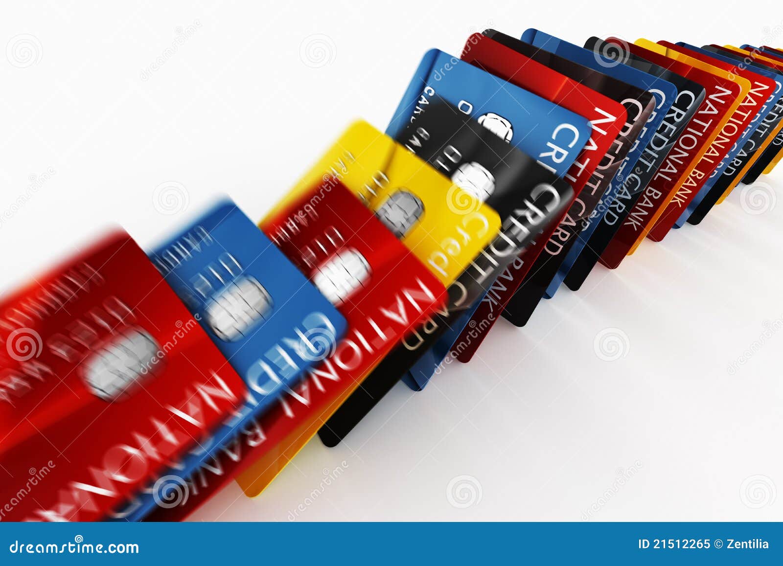 Credit cards falling stock illustration. Illustration of paying - 21512265