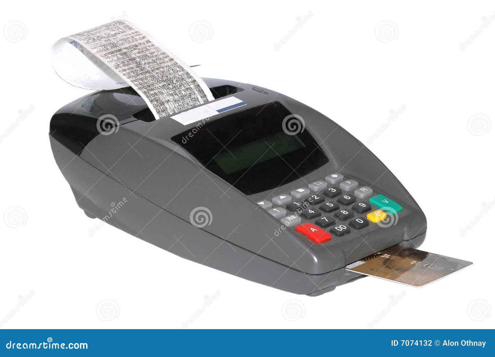Credit cards machine stock photo. Image of shopping, finance - 7074132