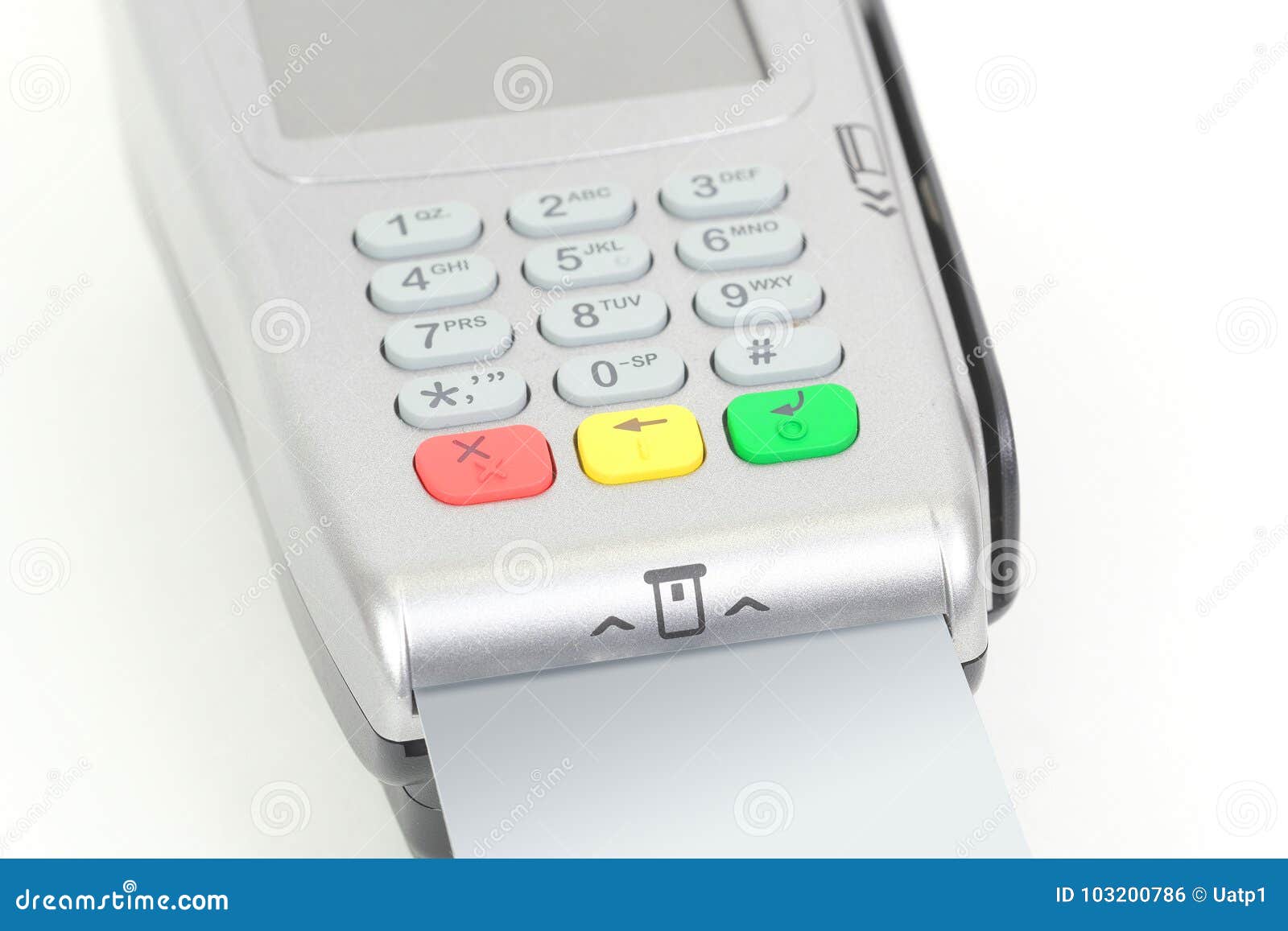 Credit cards reader stock photo. Image of bank, card - 103200786