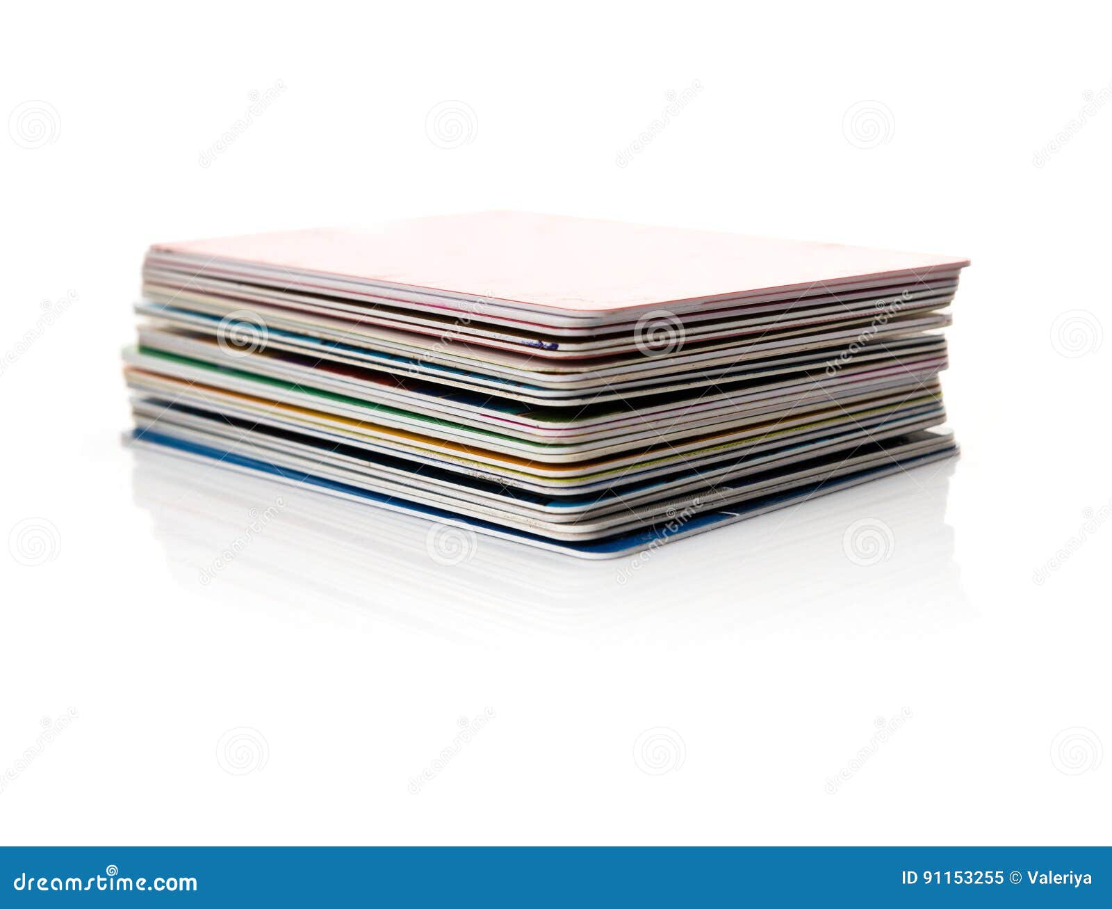 Credit cards stack stock image. Image of card, stack - 91153255