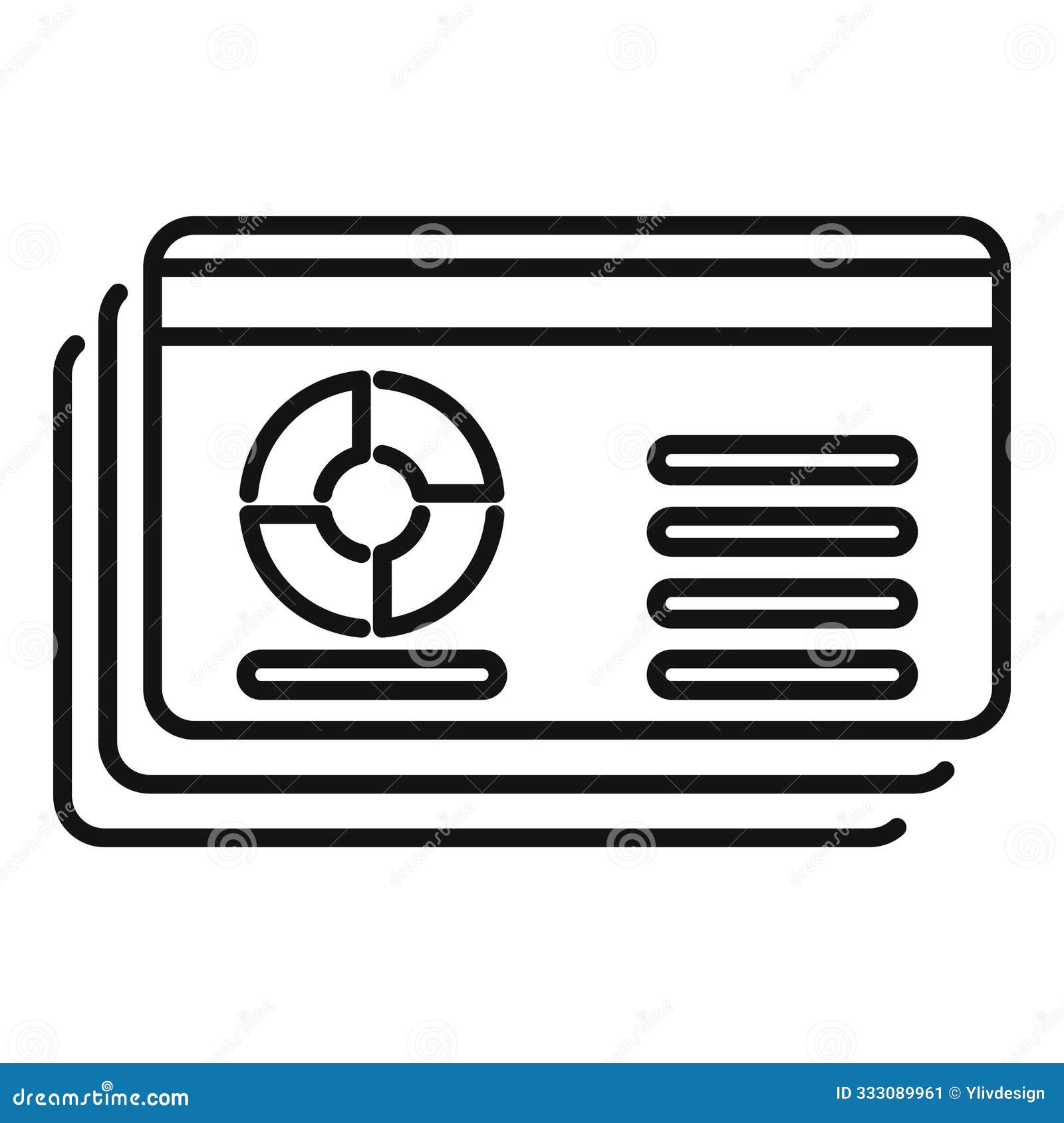 Credit Cards Stacked with Pie Chart Representing Spending Analysis ...