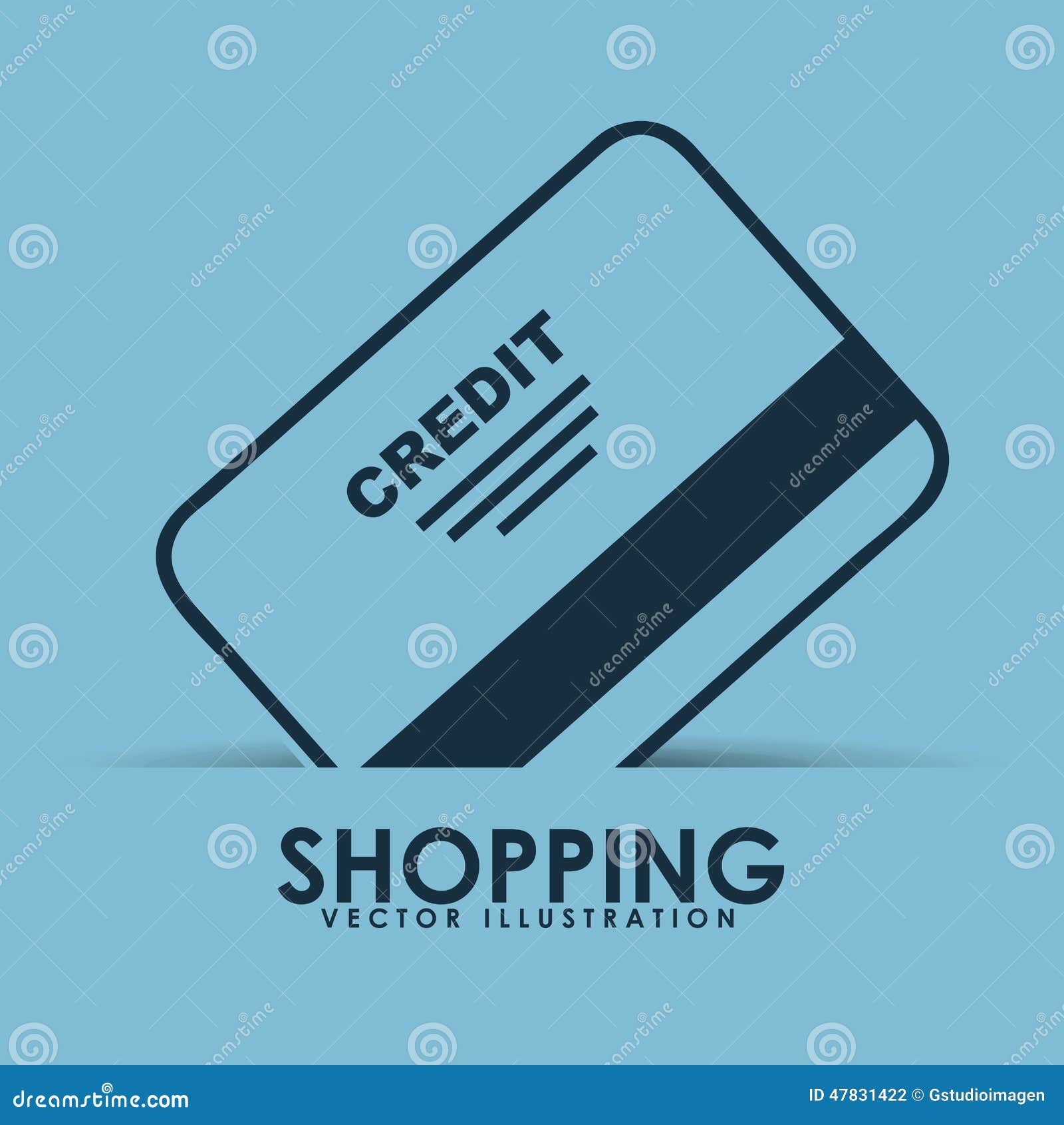 Credit design stock illustration. Illustration of shape - 47831422
