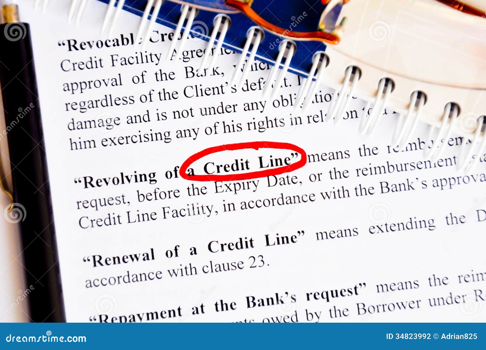 Credit line stock photo. Image of collateral, maturity - 34823992