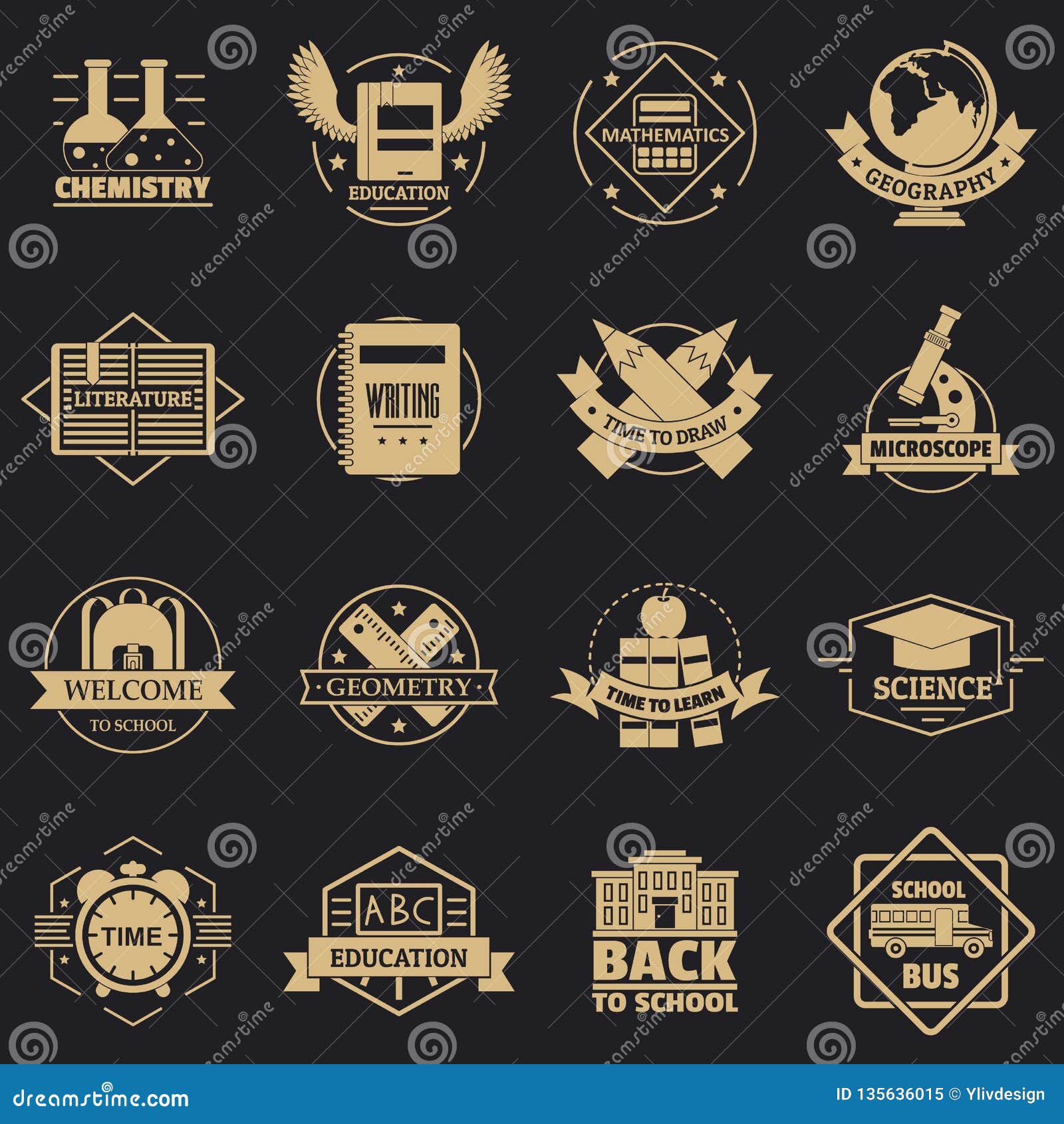 Credit Logo Icons Set, Simple Style Stock Vector - Illustration of logo ...