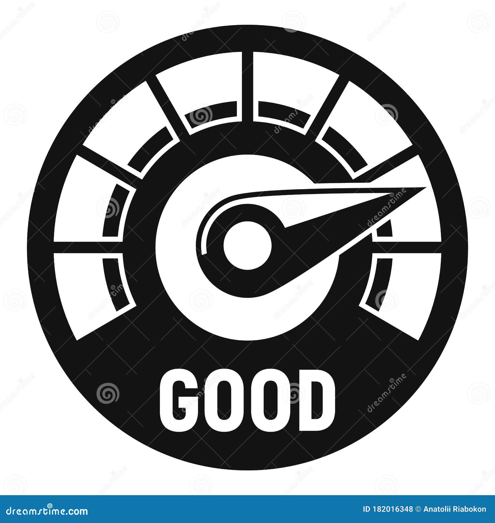 Credit Score Icon, Simple Style Stock Vector - Illustration of icon ...