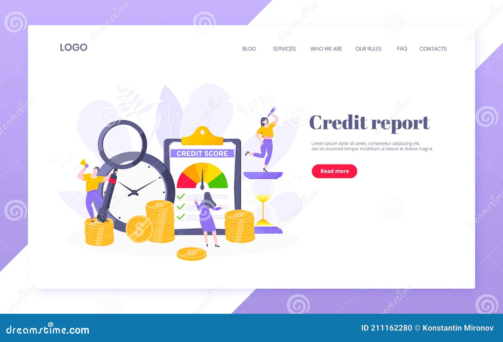 Credit Score Report with Arrow Gauge Speedometer Indicator with Color ... Credit Score Report with Arrow Gauge Speedometer Indicator with Color ...