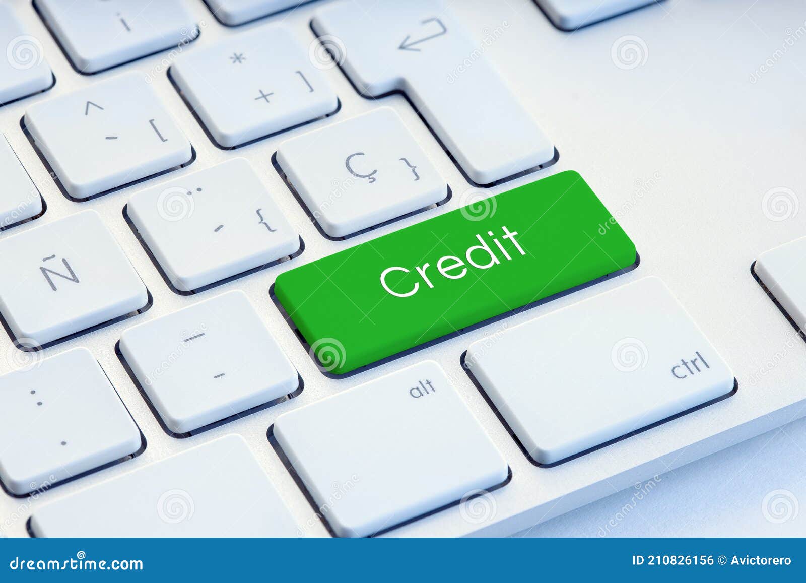 Credit Word on Computer Keyboard Key Stock Photo - Image of credit ...