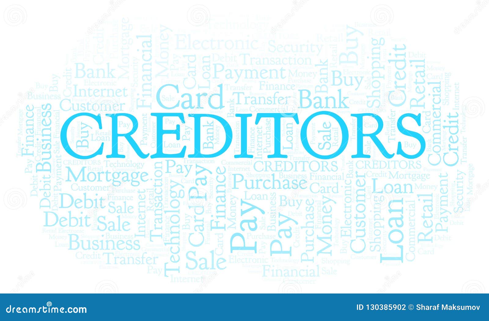 Creditors Word Cloud. Royalty-Free Stock Photo | CartoonDealer.com ...