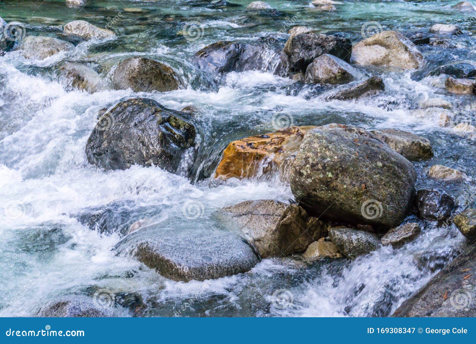 Creek Whitewater Background 5 Stock Image - Image of outdoors, nature ...