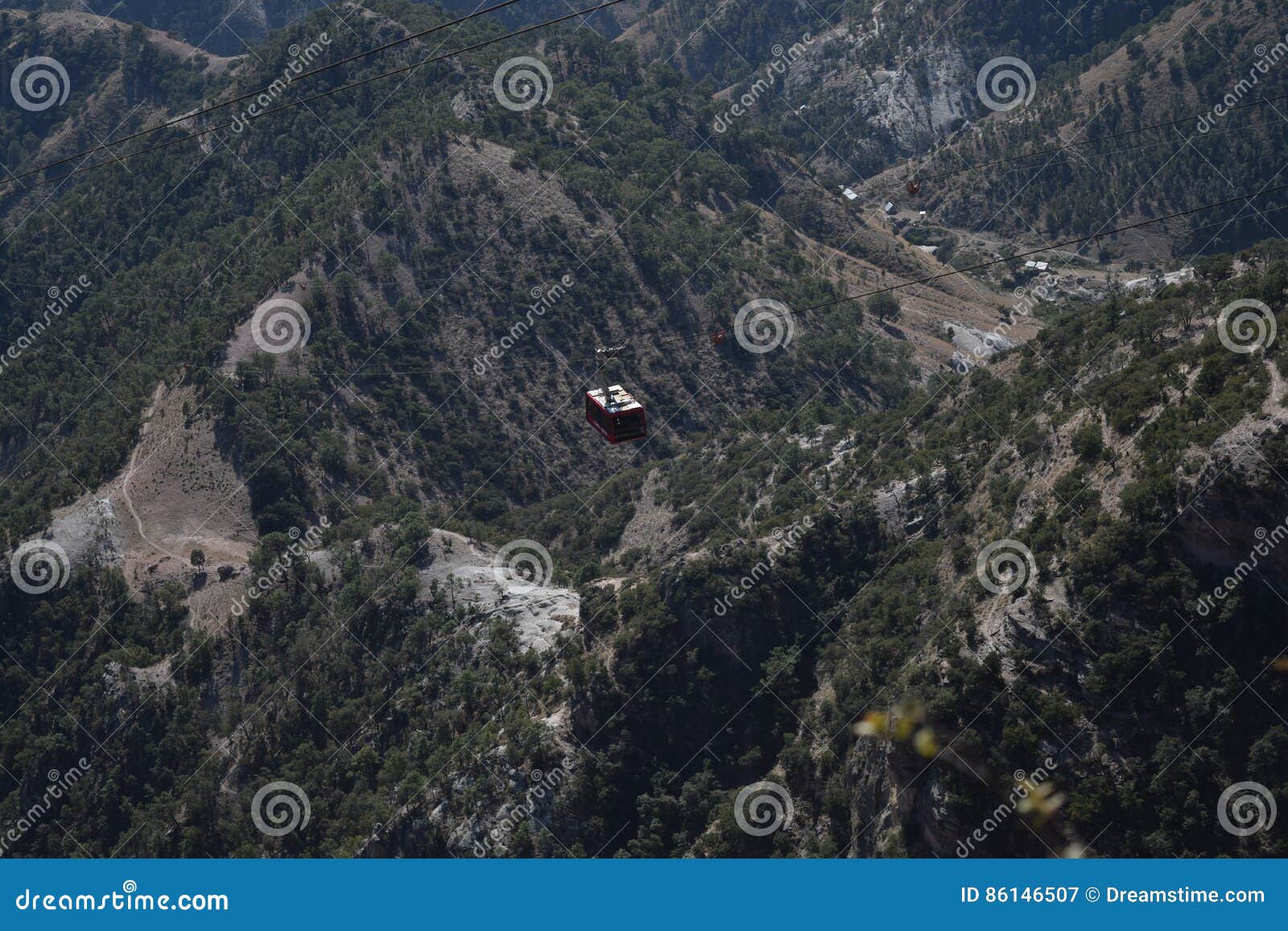 Creel cableway editorial photography. Image of enter - 86146507