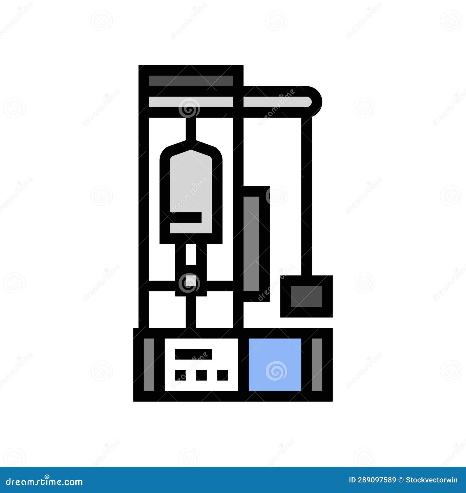 Creep Testing Materials Engineering Color Icon Vector Illustration ... Creep Testing Materials Engineering Color Icon Vector Illustration ...