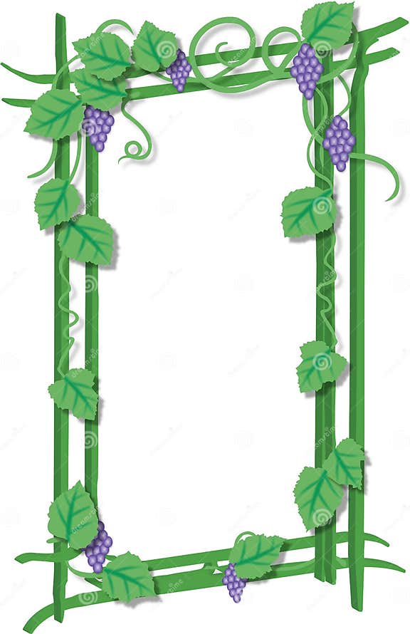 Creeper border stock vector. Illustration of oxygen, fresh - 20549169