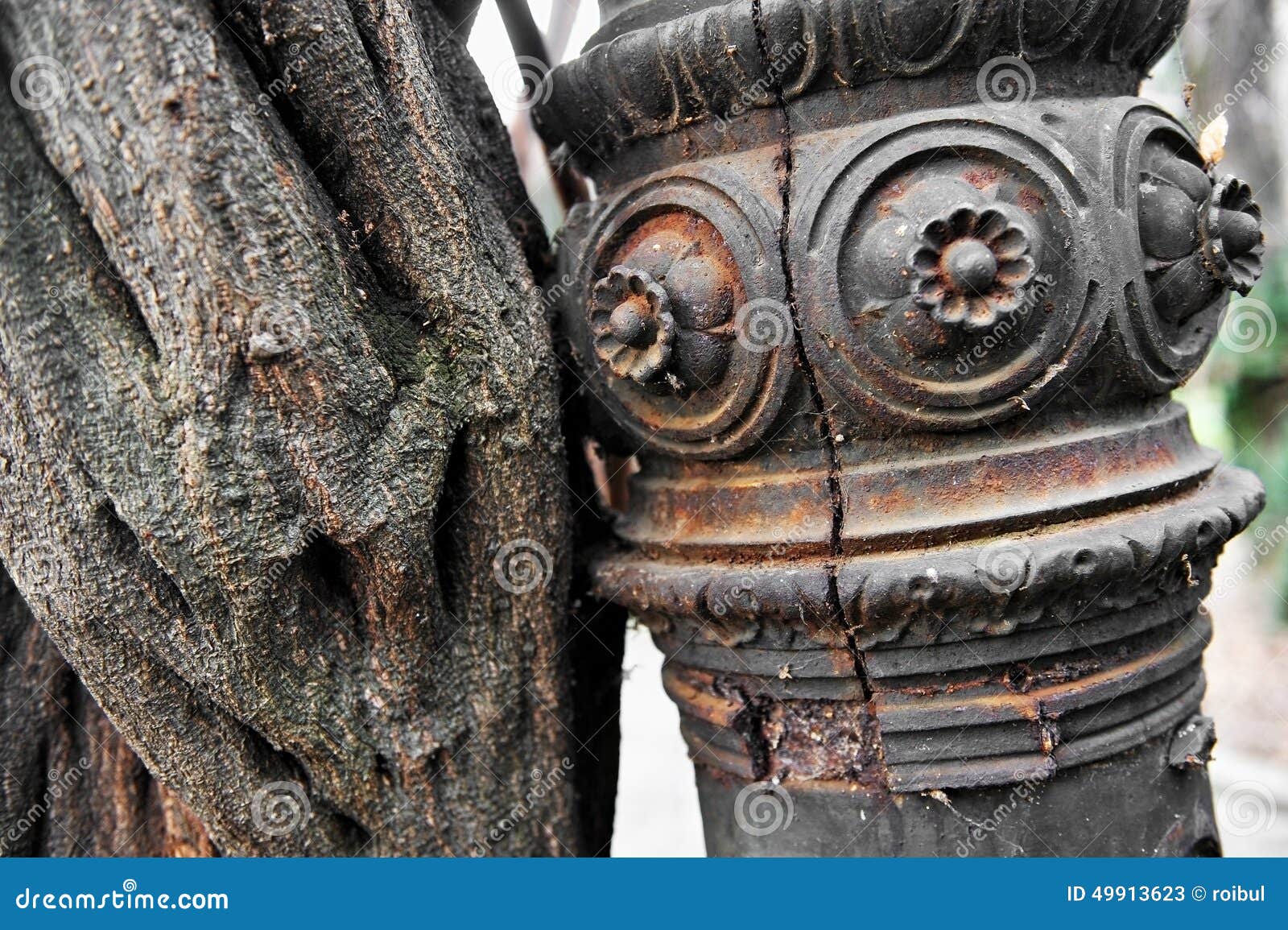 Rusty Pole By The Golden Gate Bridge Stock Photography | CartoonDealer ...