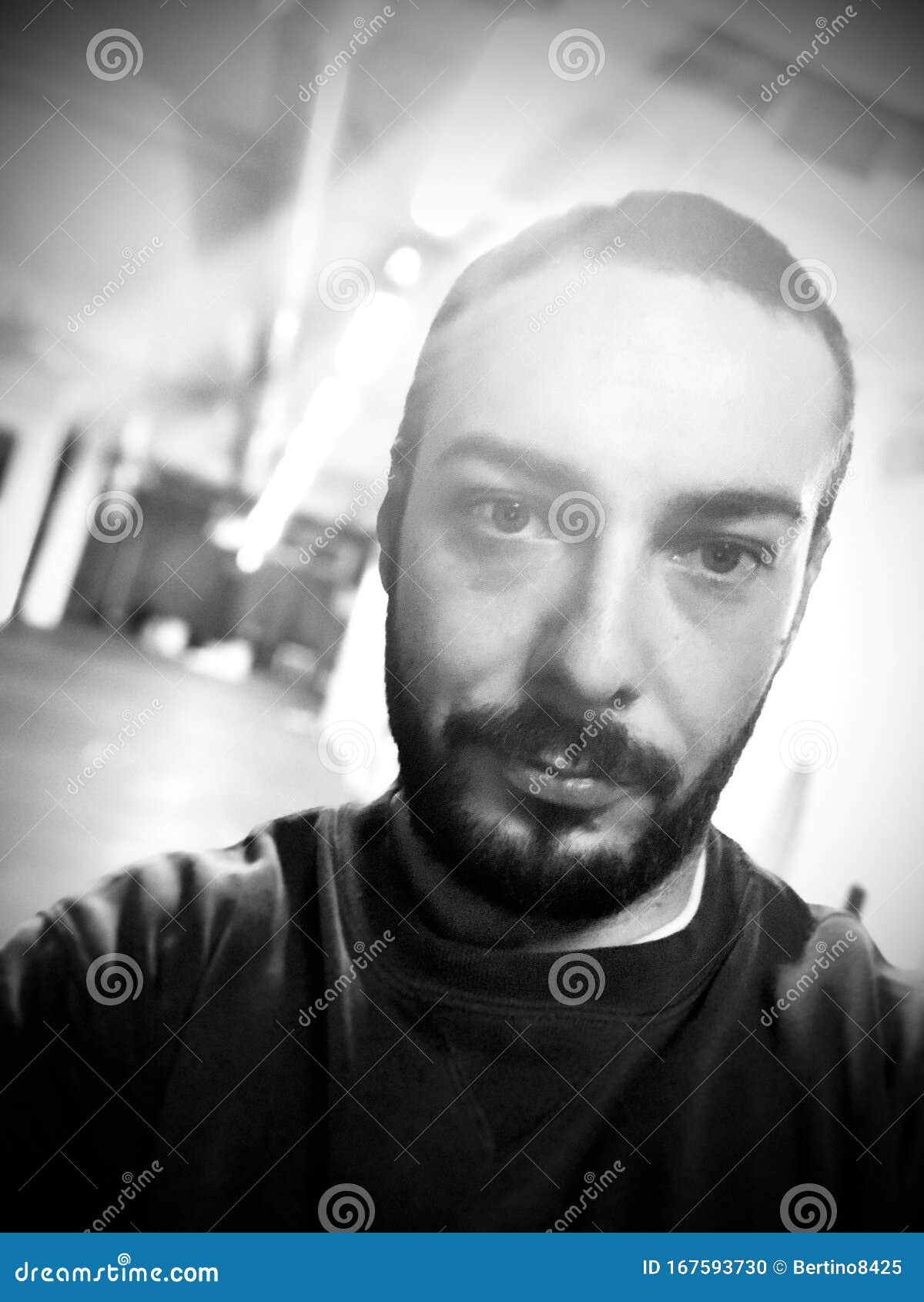 Creeping caucasian model stock photo. Image of waiting - 167593730