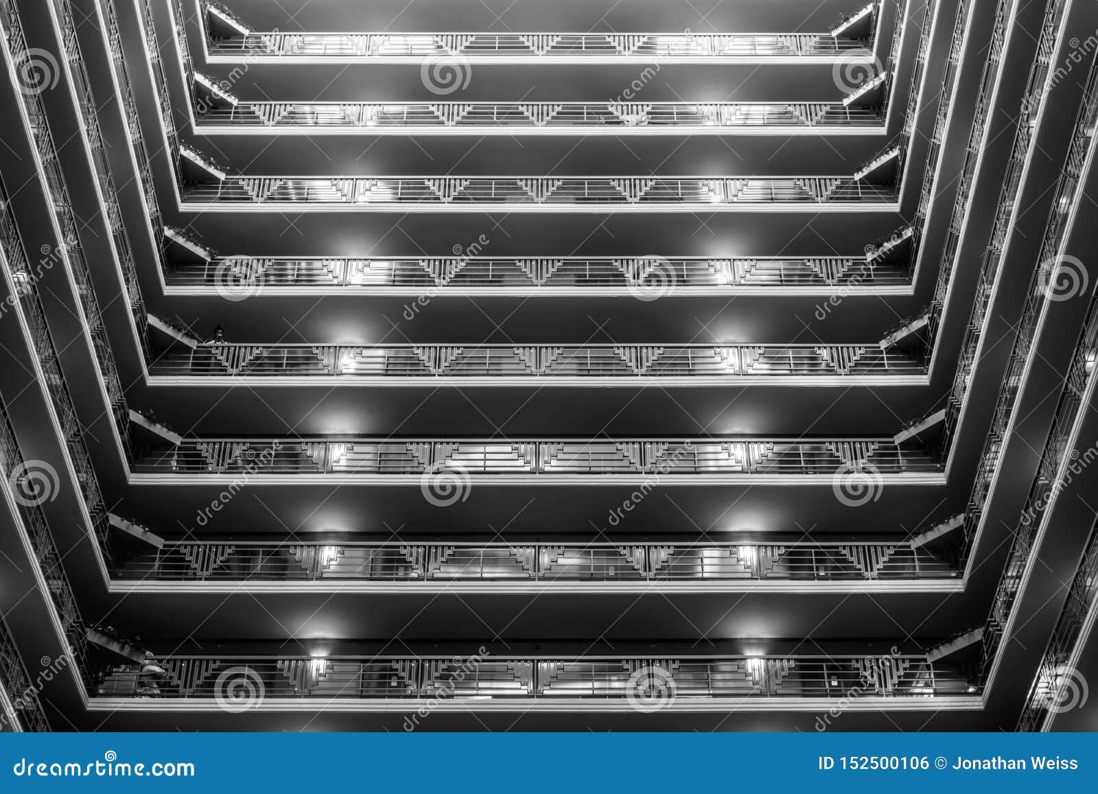 Creepy, Dystopian, And Cold Geometric Interior I Stock Photography ...