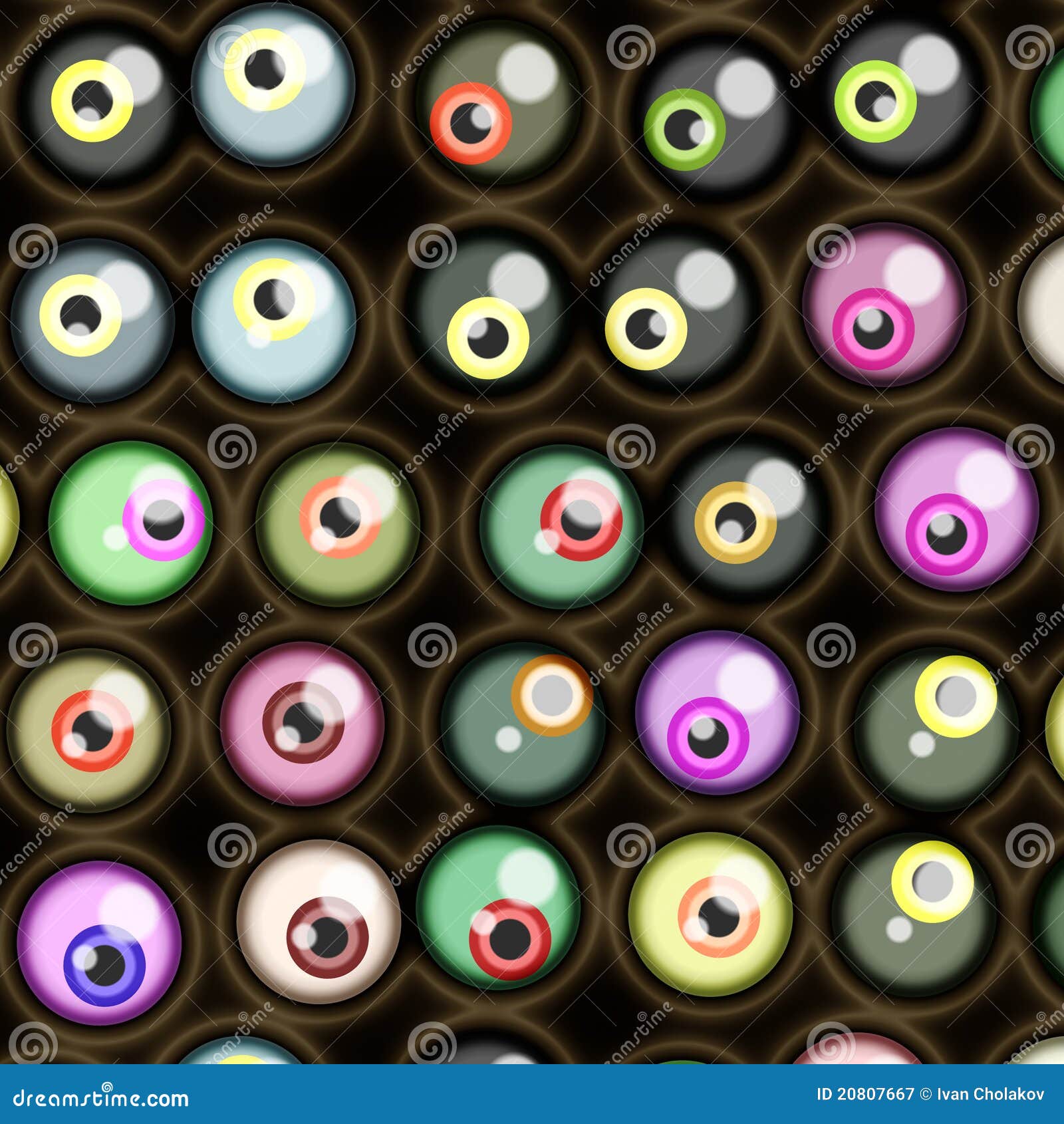 Creepy eyeball stock illustration. Illustration of eyeballs - 20807667