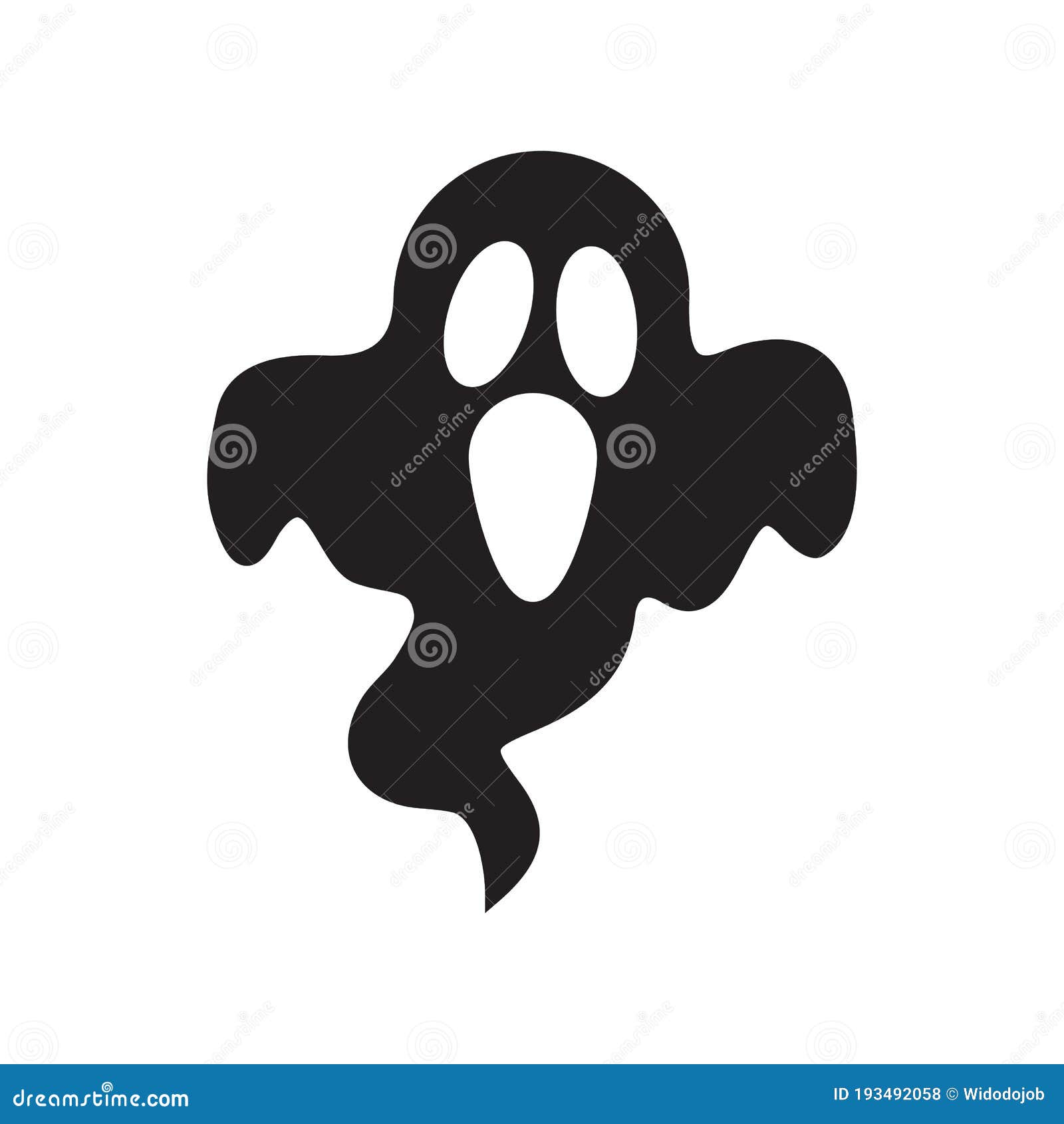 Ghost Icon. Pixel Art Of Cute Ghost. Vector Game Personnage ...