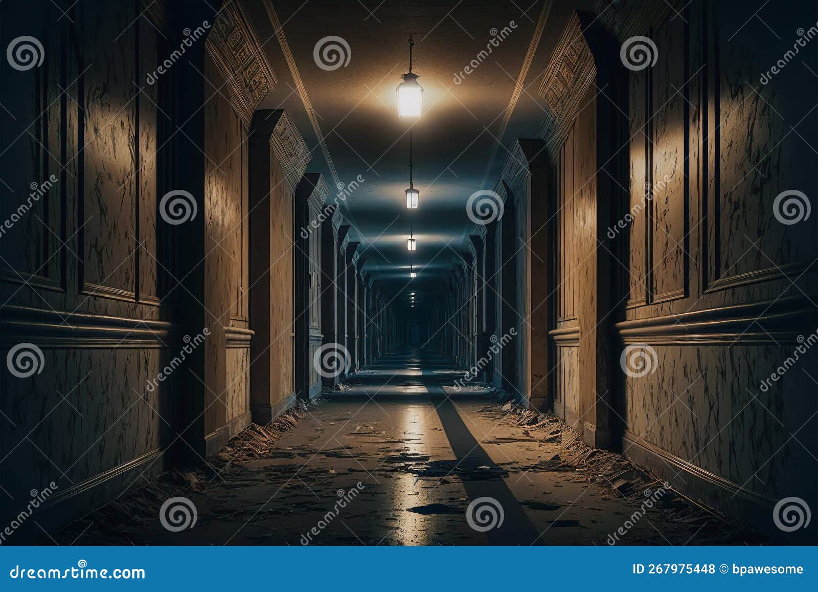 The Creepy Long Snouted Dragon, 3D Illustration Royalty-Free Stock ...