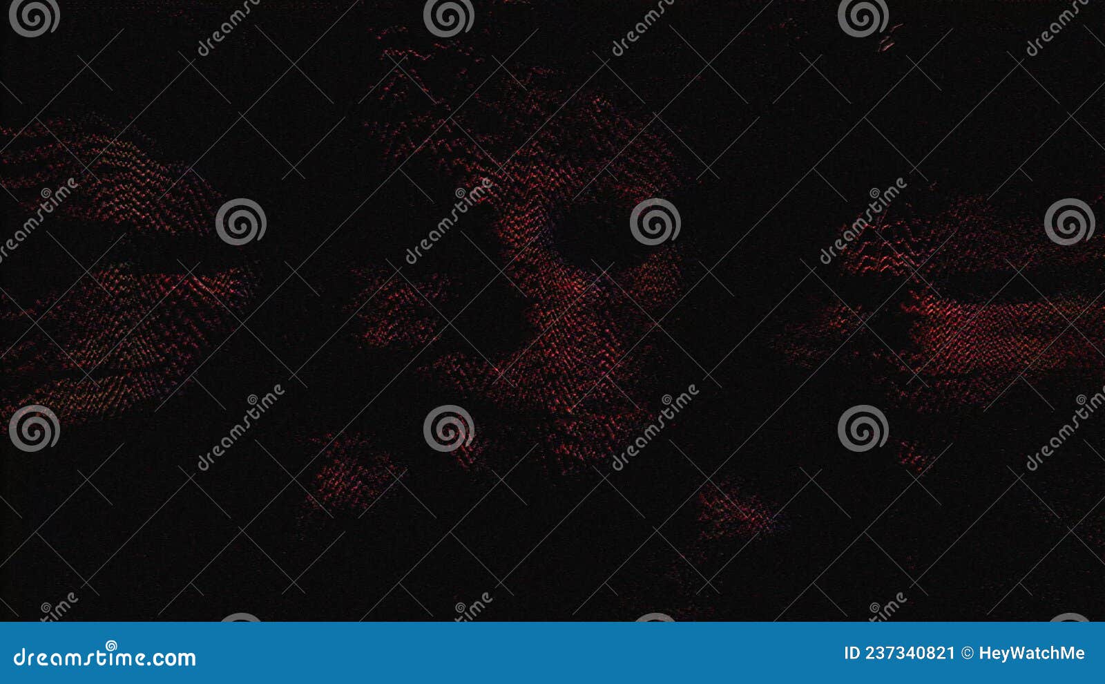 Creepy Red Horror Faces Barely Visible through Modulation Glitches ...